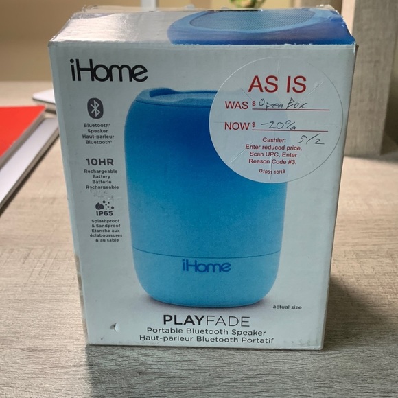 iHome | Portable Audio & Video | Ihome Playfade Rechargeable ...